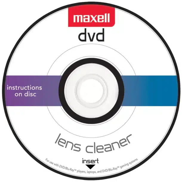 Maxell DVD Lens Cleaner – For Blu-ray, DVD & Gaming Systems - Expert PC ...