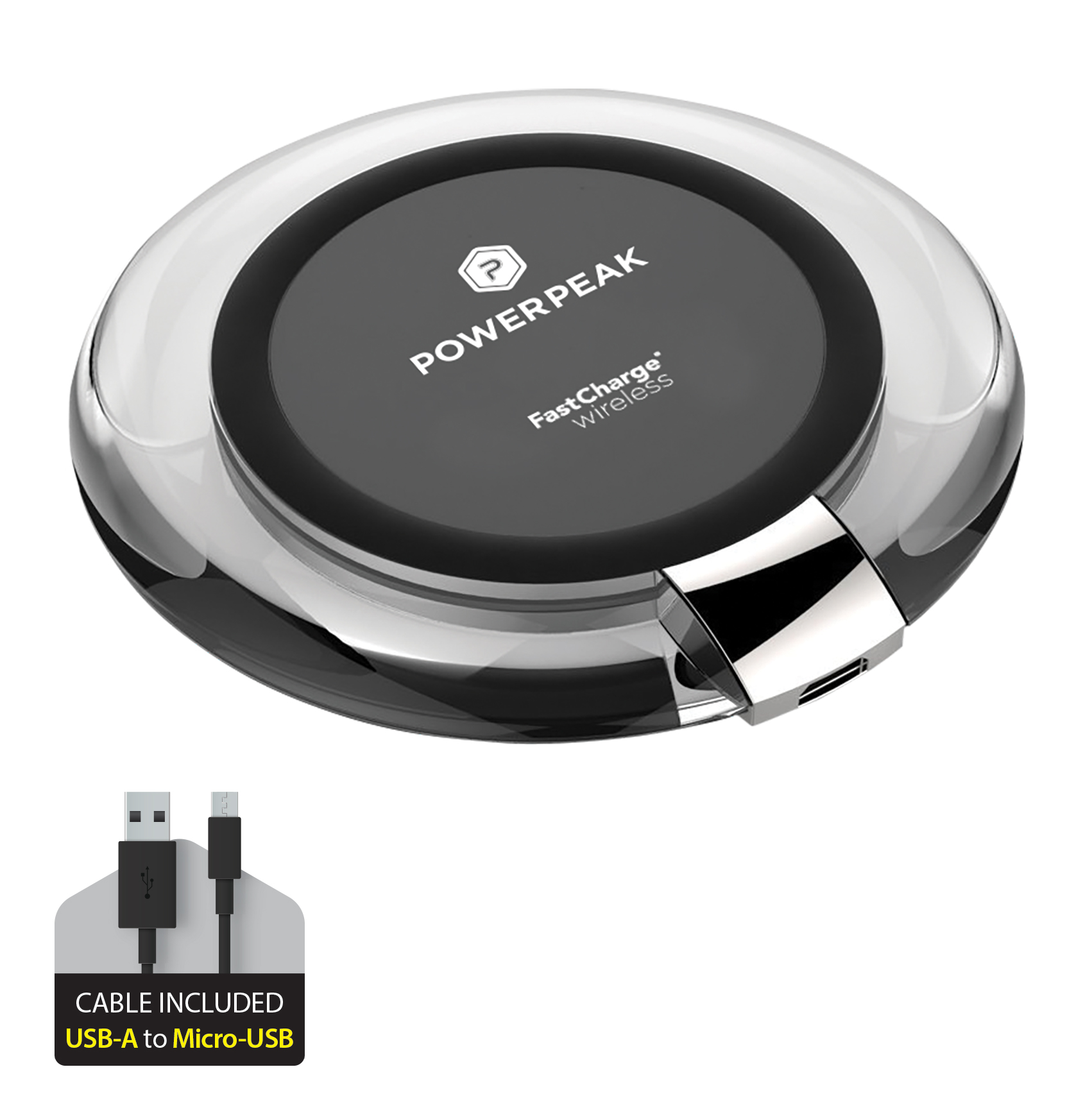 Fast Charge Wireless Charging Pad For Qi Compatible Devices 15W ...