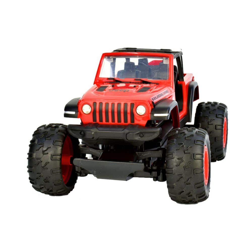 Jeep Wrangler Rubicon RC – Off-Road with Built-In Suspension, 5 mph, 35 ...