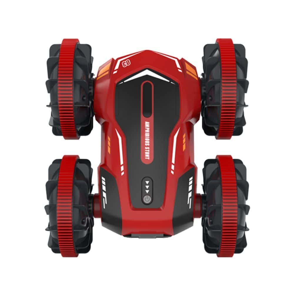 All-Terrain Amphibious 4WD RC Stunt Car – Red – 12 mph - Expert PC ...