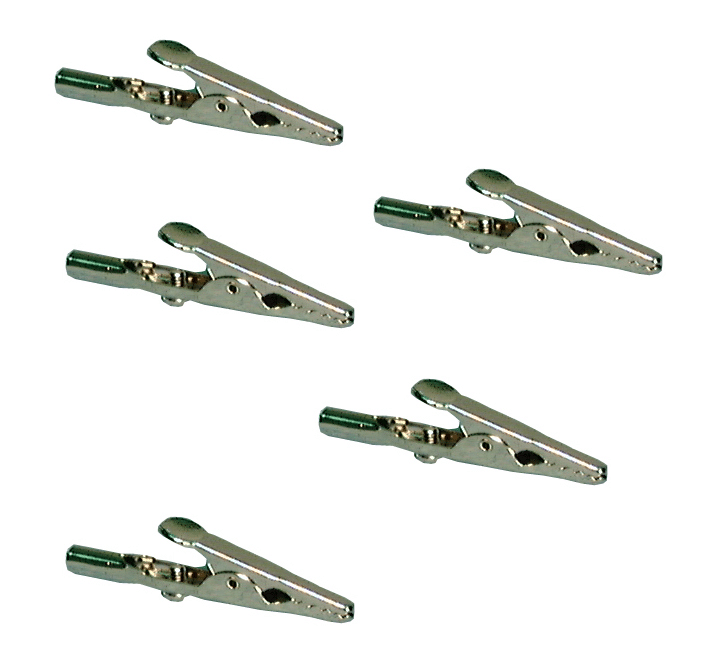 Alligator Clip – 2-inch, Screw Connection (5-Pack) - Expert PC ...